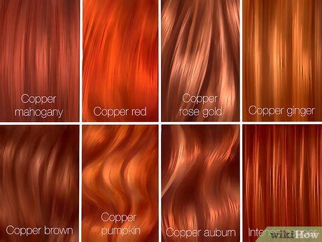 Ion Hair Color Chart Red Copper Hair Color