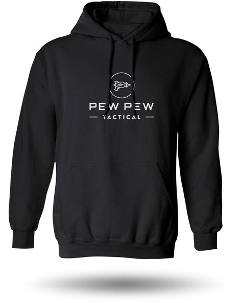 Pew Pew Tactical Original Hoodie Black Tristar Trading Co