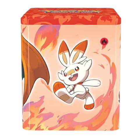 Veselý Drak Pokémon Stacking Tin Plechovka červená