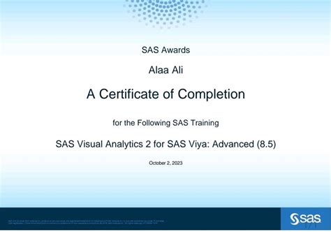 Alaa Ali On Linkedin Sas Advancedvisualanalytics Dataanalysis