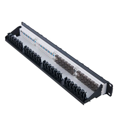 24 Port Cat6 Patch Panel With Angled Ports Cat 6 Patch Panel And 24 Port Patch Panel