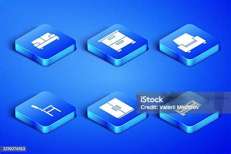 서랍장 소파 옷장 의자 가구 협탁 및 안락 의자 아이콘을 설정합니다 벡터 3차원 형태에 대한 스톡 벡터 아트 및 기타 이미지 3차원 형태 가구 가정의 방 Istock