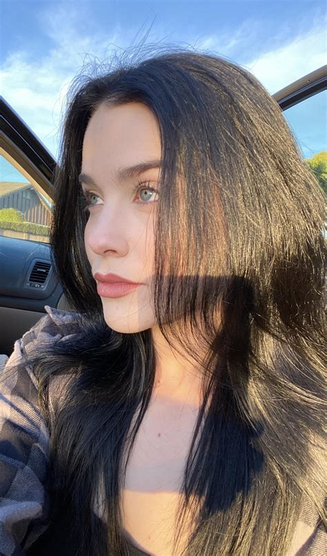 Blonde Hair Dark Eyebrows Brown Eyes