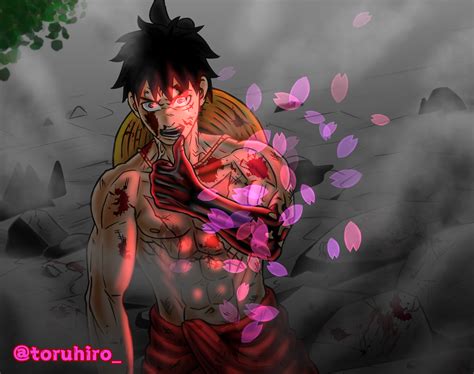 Luffy Wano Fanart Toruhiro Illustrations Art Street Vrogue Co