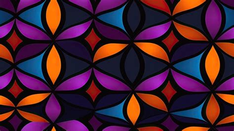 Premium Ai Image Patterns Created Using A Symmetrical Rotation Effect