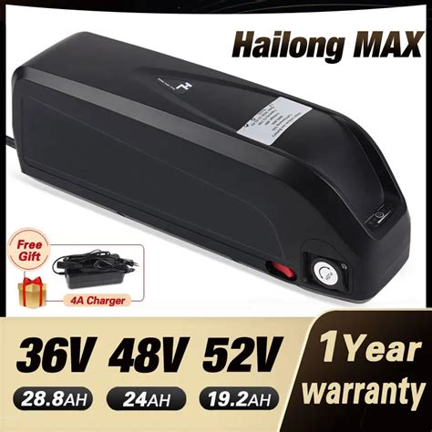 전기 자전거 배터리 Hailong Max Bms 350w 500w 750w 1000w 1500w 21700 셀 Bbs02 Bbs03 Bbshd 48v
