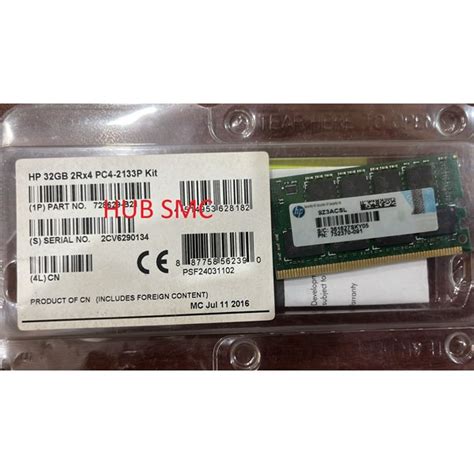 Jual Hpe 32gb Dual Rank X8 Ddr5 4800 Cas 40 39 Ec8 Smart Memory Kit Oleh Pt Sukses Mandiri