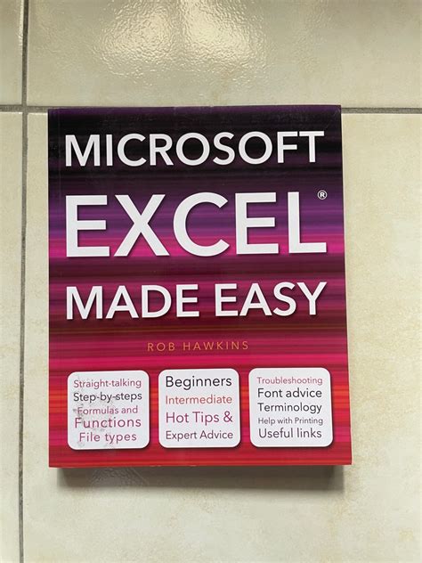 Microsoft Excel Book Hobbies Toys Books Magazines Textbooks On Carousell