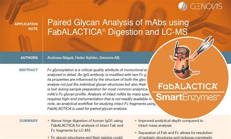 Genovis On Linkedin Genovis Smartenzymes Fabalactica