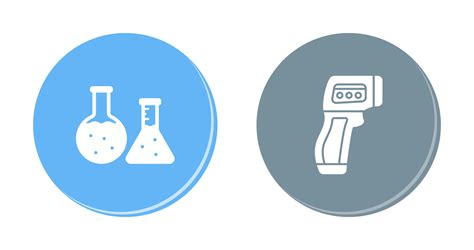 Flask And Indicator Icon 32669833 Vector Art At Vecteezy