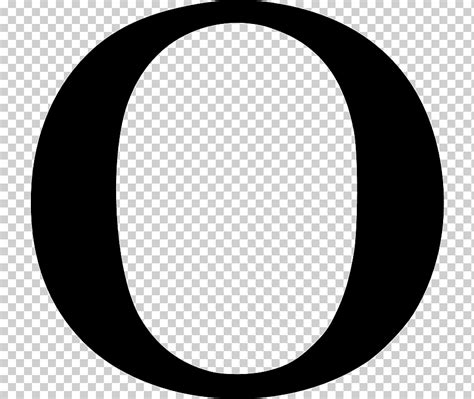 Descarga Gratis Letra Mayúscula O Alfabeto O Diverso Monocromo