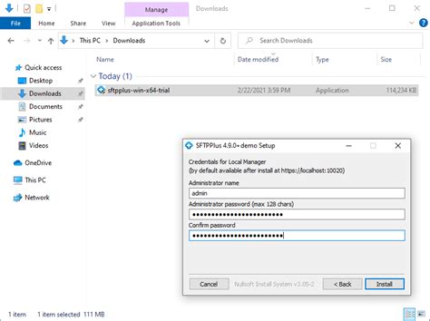 getting started with sftpplus on windows sftpplus documentation
