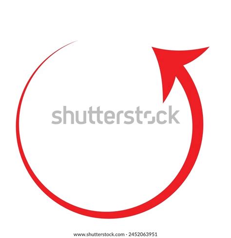 Circular Arrow Icon Refresh Reload Arrow Stock Vector Royalty Free 2452063951 Shutterstock