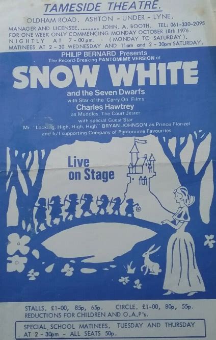 1976 Pantomime Handbills
