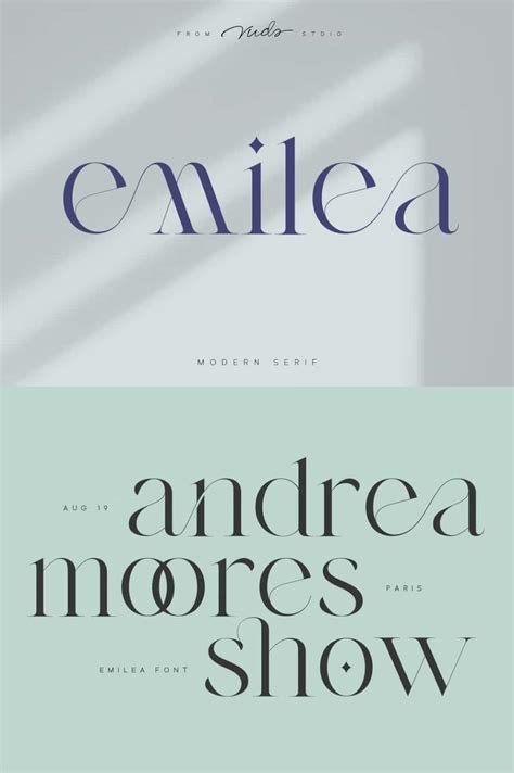 Emilea Font Leasted Graphics Template Resources