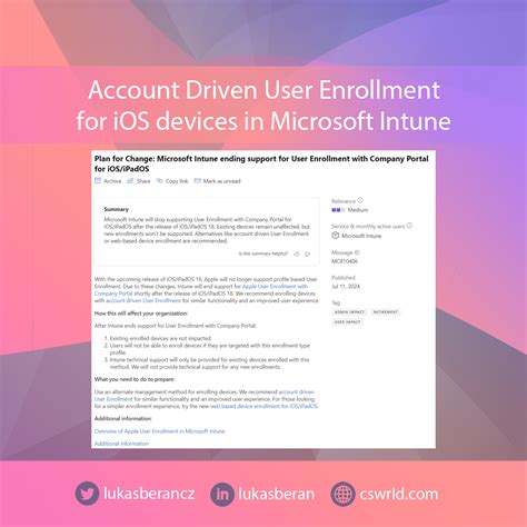 Account Driven User Enrollment For Iosipados Cybersecurity World