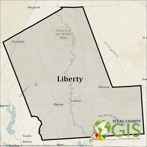 Liberty County Gis Shapefile And Property Data Texas County Gis Data