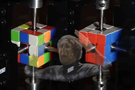 Faster Than You Can Blink Robot Breaks Guinness World Record For Fastest Rubiks Cube Solve