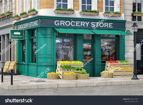3 Thousand Local Grocery Shop Outside Royalty Free Images Stock
