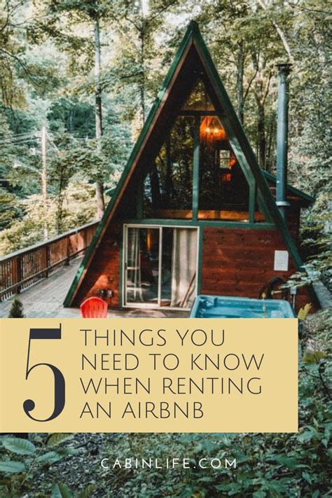 5 Tips For Renting An Airbnb Rental Cabins On Airbnb