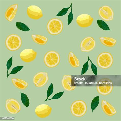 파스텔 색상에 레몬의 패턴입니다 회색 배경 노란색 한 레몬 밝은 현실 육즙입니다 개념창의적인 여름 배너 최소한의 여름 아이디어 포장 엽서 벡터 일러스트입니다 감귤류 과일에