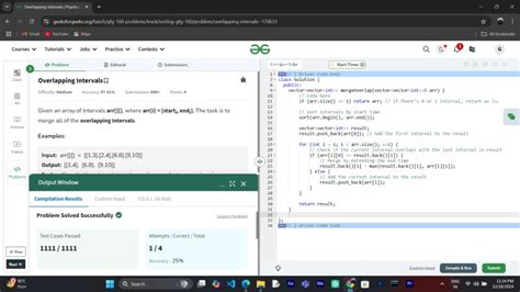 Govind Nair On Linkedin Geeksforgeeks Dsachallenge Codingjourney Problemsolving