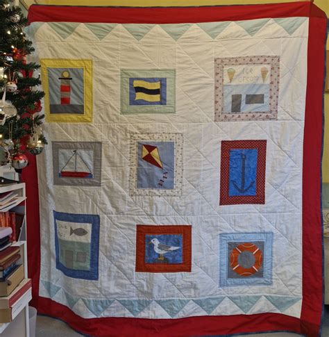 ‘seaside Album Layering Up The Quilt In December Amanda Jane Textiles