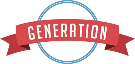 Retro Vintage Badge Label Generation Sign Insignia Movement Vector