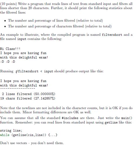 Solved Please Only Include These Library Only Use Chegg Com