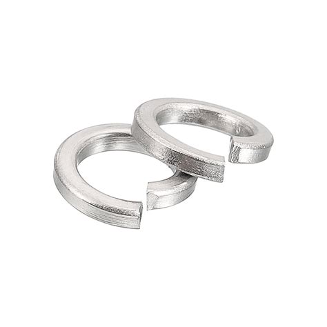 Uxcell 150 Pack Spring Lock Washer 316 Stainless Steel M5 Split Lock
