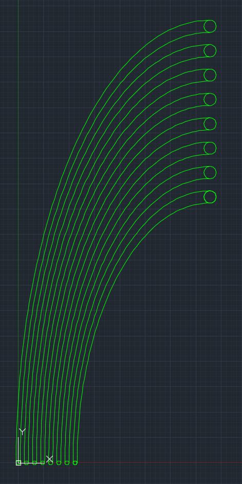 solved script generating arcs at imprecise coordinates autodesk