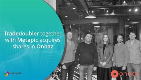 Elin Hellberg Karlsson On Linkedin Tradedoubler Together With Metapic