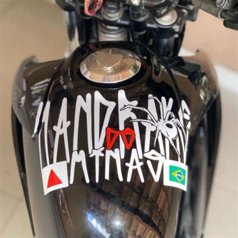 Adesivo Mandrake De Minas Com Aranha Original Mandrake Tanquede Moto
