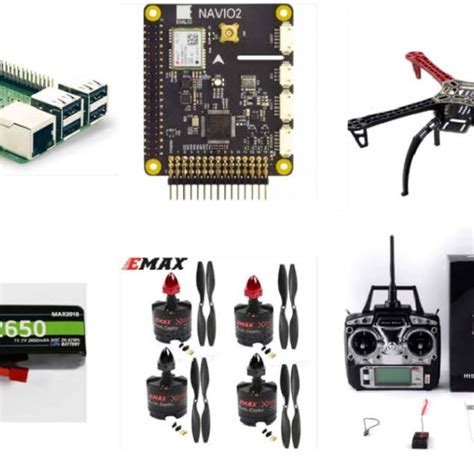 Hardware Components Used To Build The Drone Download Scientific Diagram