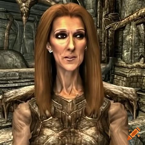 Celine Dion As A Skyrim Character On Craiyon