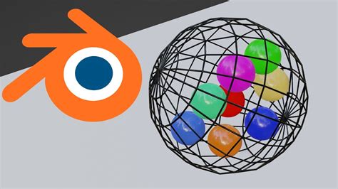 How To Animate Multiple Balls In A Wireframe Sphere Blender3d Animationcg Blendertutorial