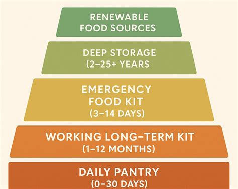 A Layered Food Storage Plan For Emergency Preparedness