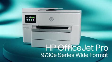 Hp Officejet Pro 9730e Hp A4 Colour Multifunction Inkjet Printer