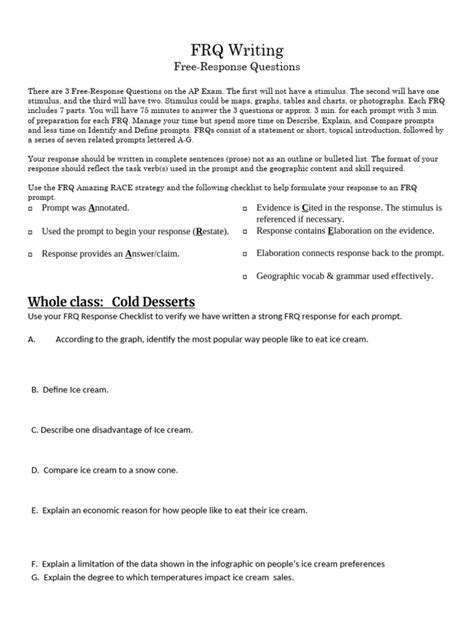 Lydia Jensen Frq Scaffold Activity Worksheet 25 Pdf