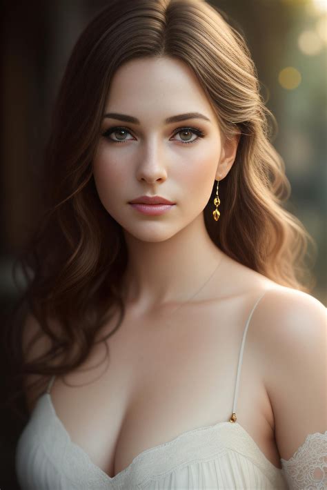 Premium Photo Portrait Of A Beautiful Woman