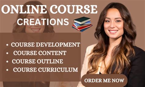 Create Online Course Content Course Outline Course Curriculum