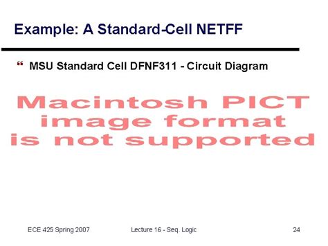 ECE VLSI Circuit Design Lecture Sequential
