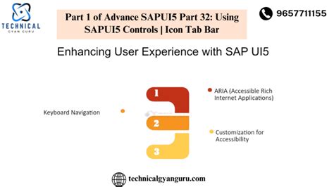 Part 1 Of Advance Sapui5 Part 32 Using Sapui5 Controls Icon Tab Bar