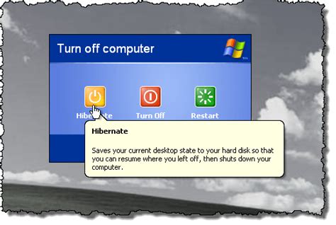 Enable And Use The Hibernate Feature In Windows Xp Cbt Bazar