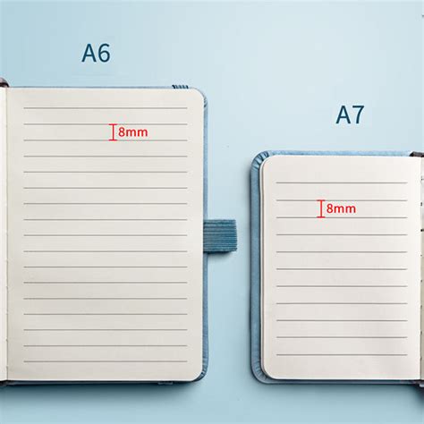 Mini Pocket Hardcover Lined Notebook [set Of 2] A7 A6