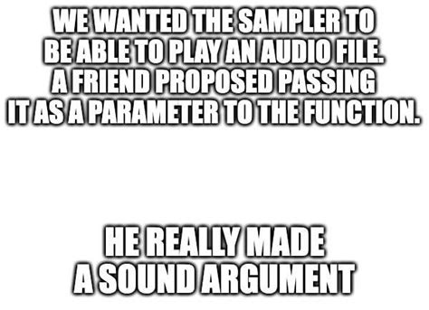 audiodevhumor r programmerhumor
