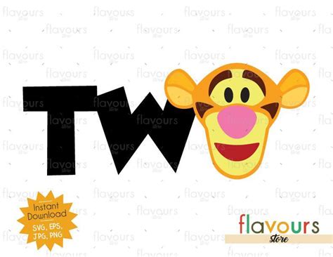 Two Tigger Winnie The Pooh Cuttable Design Files Flavoursstore