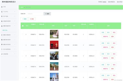 （java毕业设计源码基于java婚纱摄影网站系统婚纱影楼网站代码 Java Csdn博客