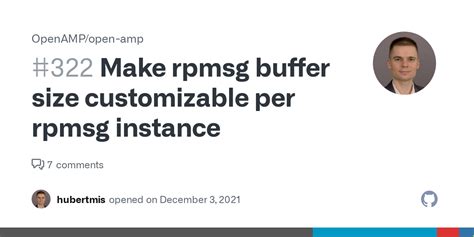 make rpmsg buffer size customizable per rpmsg instance · issue 322