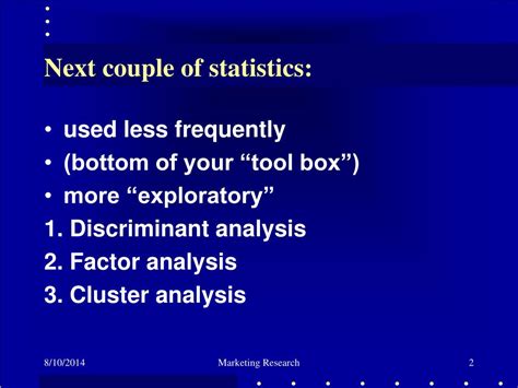 PPT MULTIVARIATE STATISTICS PowerPoint Presentation Free Download ID 3125411